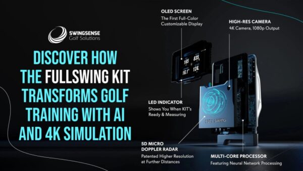 Discover How the FullSwing Kit Transforms Golf Training With AI and 4K ...