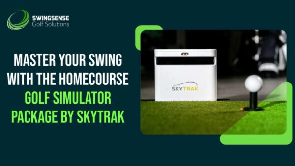Master Your Swing with the HomeCourse Golf Simulator Package by SkyTrak ...