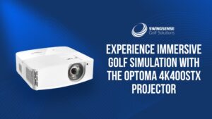 Experience Immersive Golf Simulation with the Optoma 4K400STx Projector ...