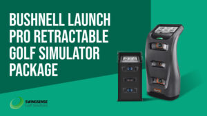 Bushnell Launch Pro Retractable Golf Simulator Package